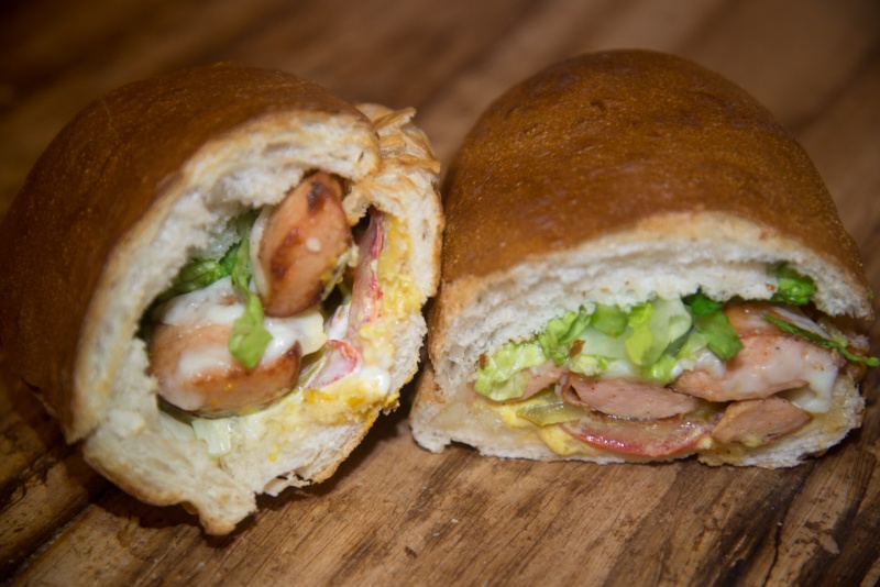 #1 German Sausage Sandwich